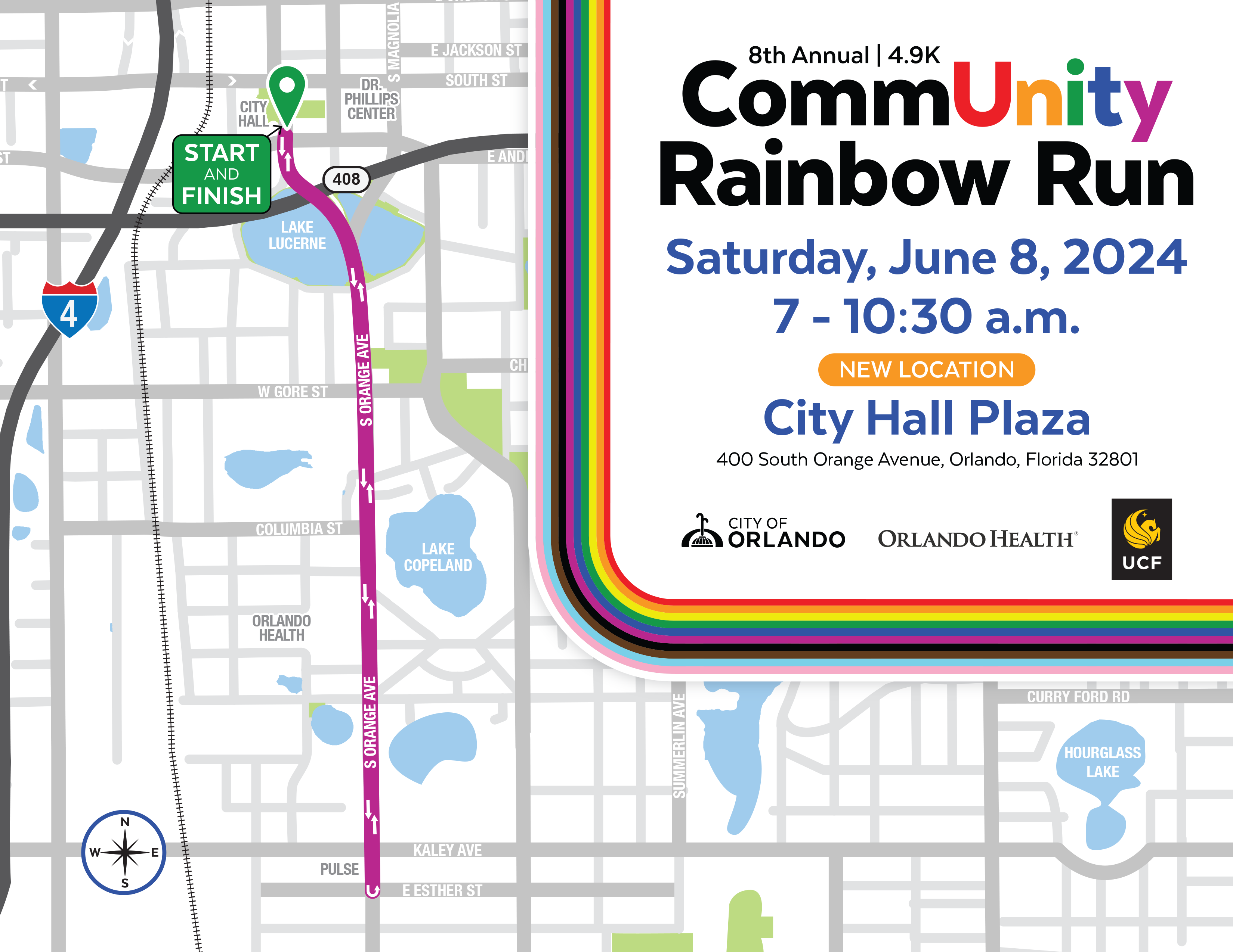 Annual CommUNITY Rainbow Run Pulse Orlando
